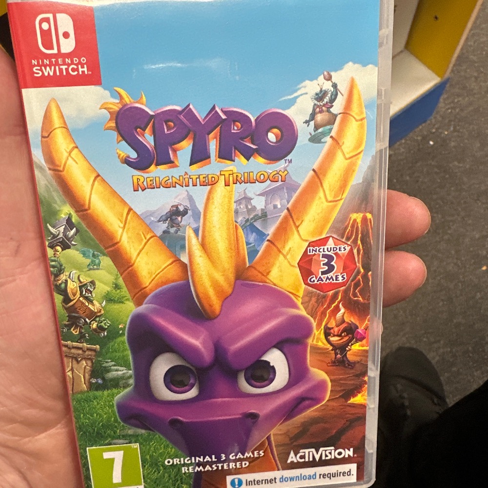 Pre-owned Nintendo spyro reignited trilogy Nintendo switch - Own4Less